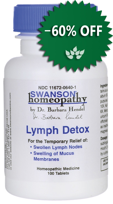 Lymphatic System Detox | Swanson Health Products Europe